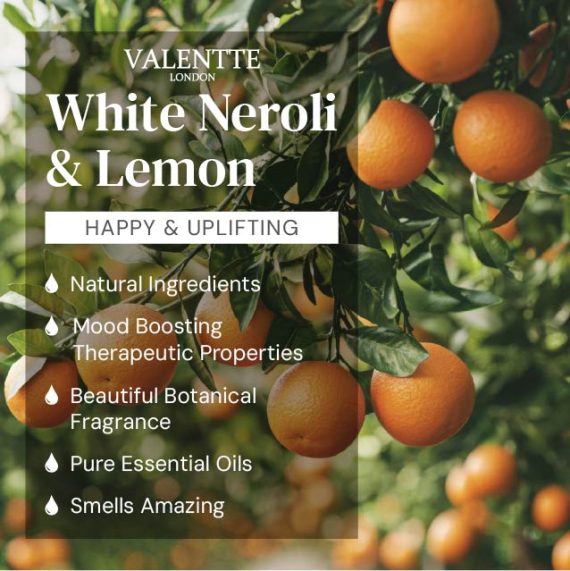 100ml Diffuser Refill – White Neroli & Lemon – Valentte.com