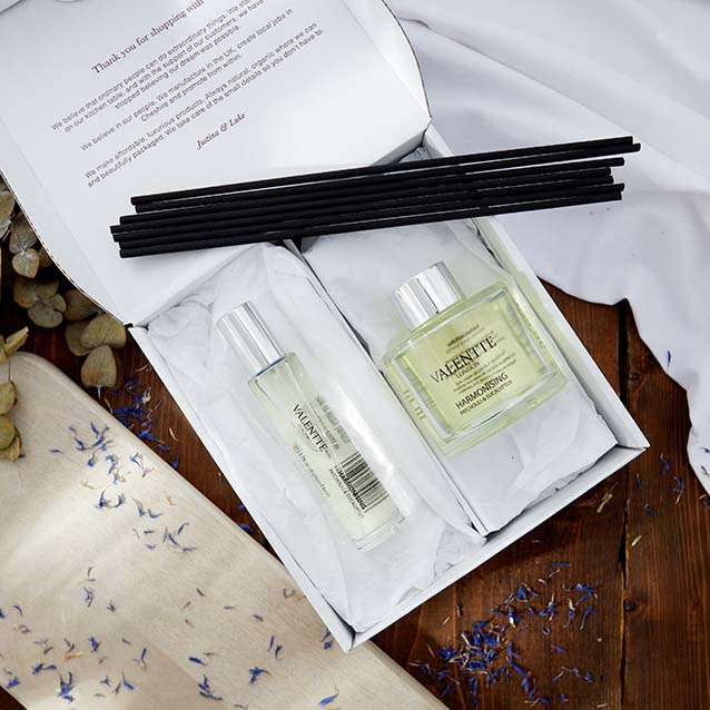Original Diffuser Gift Box – Jasmine & Rosewood – Valentte.com